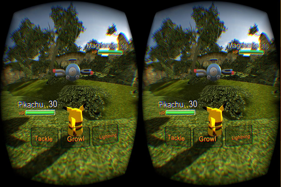 "I Choose You!" Pikachu and Pokémon Make Their Unofficial VR Debut at 3DJam