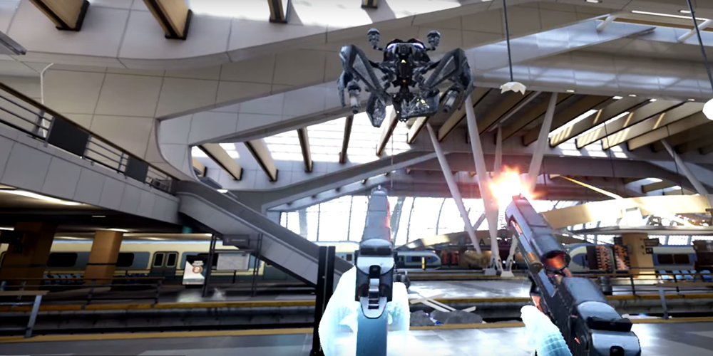 Check out the Epic trailer for "Bullet Train" the first FPS for Oculus ...