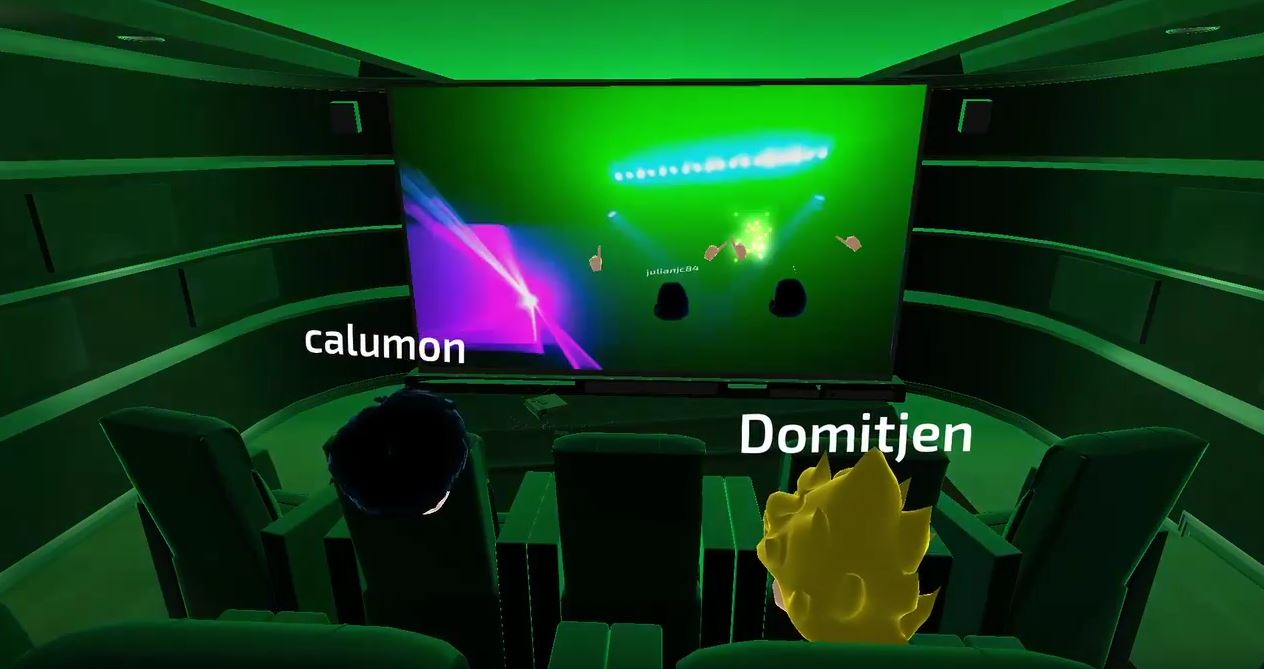 This Video In 'Bigscreen' Will Immediately Make You Want A VR Dancing Game