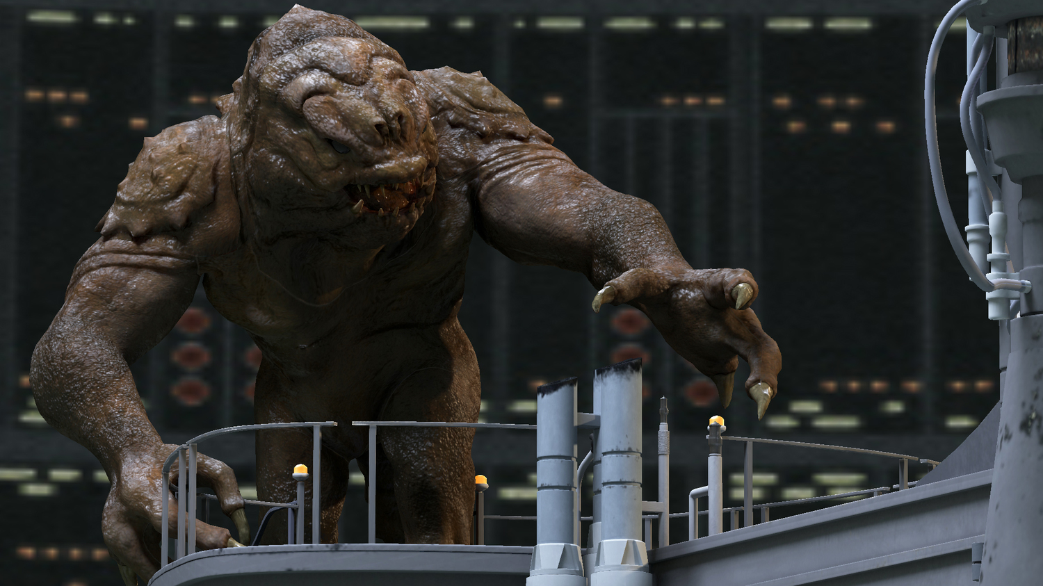 A Rancor In Cloud City: Behind VR's Best April Fools' Prank Yet