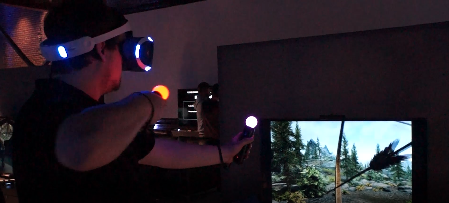 Watch Hands-On Gameplay Of Skyrim VR And DOOM VFR On PSVR Watch Hands-On Gameplay Of Skyrim VR And DOOM VFR On PSVR