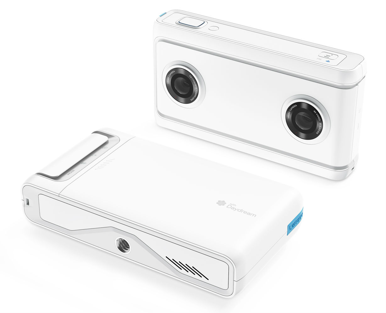 CES 2018: Lenovo's VR180 Mirage Camera Starts Under $300