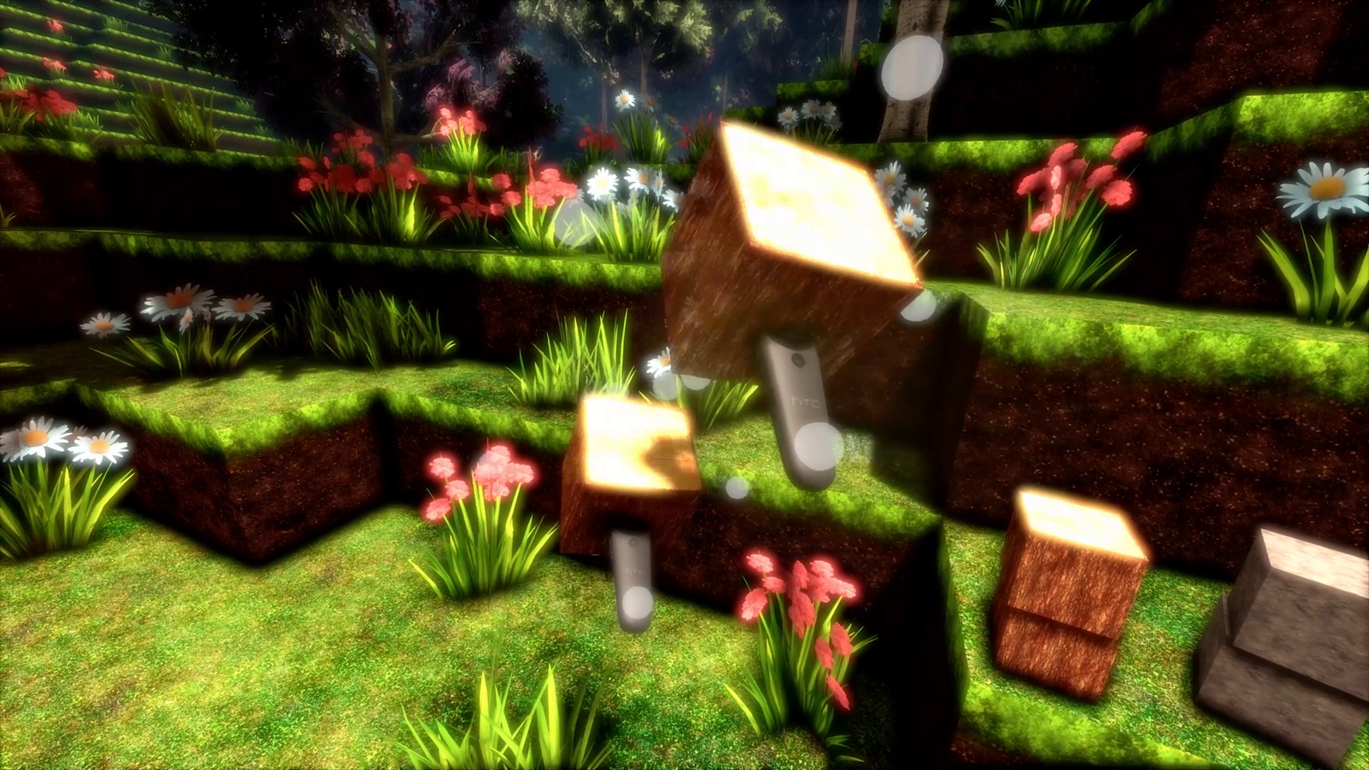 CyubeVR Combines Realistic Visuals With Procedural Voxel Worlds