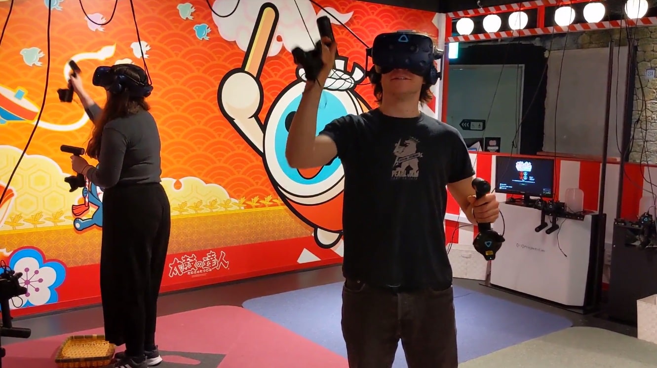 Inside Mazaria, Japan's Best VR Arcade With Dragon Quest, Evangelion VR ...
