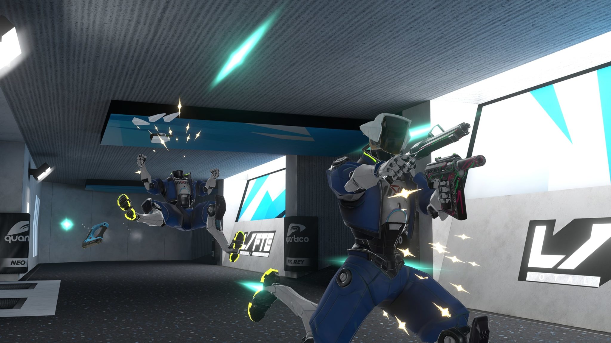 Hyper Dash Review: Dynamic And Intense Competitive VR Shooter