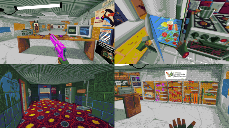 Retro VR Shooter Compound Overhauls Tutorial, Full 1.0 Release Coming Soon