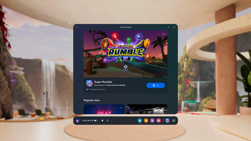 Meta Is Gradually Merging Horizon Into Quest's Interface