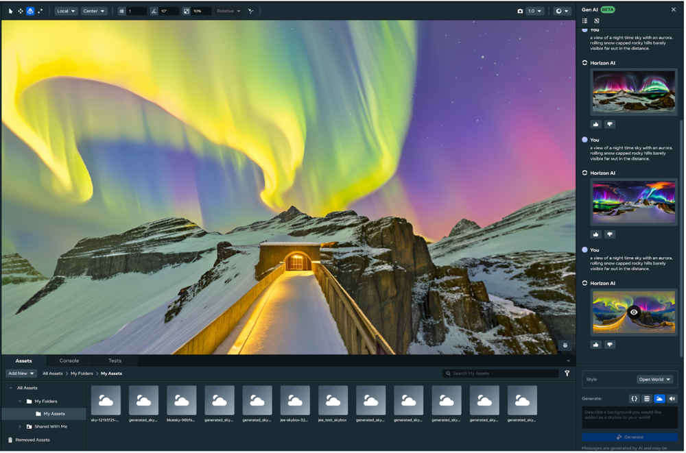 Meta Horizon Desktop Editor Can Now AI-Generate 3D Assets