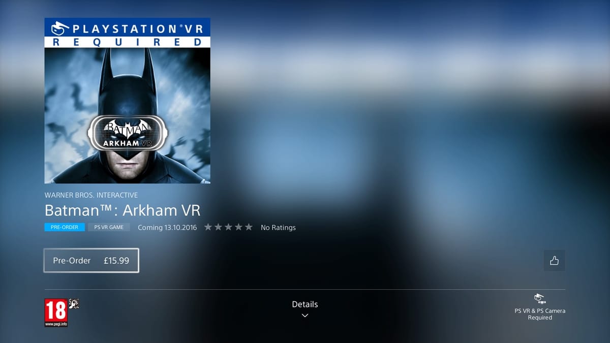 'Batman: Arkham VR' Gets First Gameplay As Pre-Orders Go Live