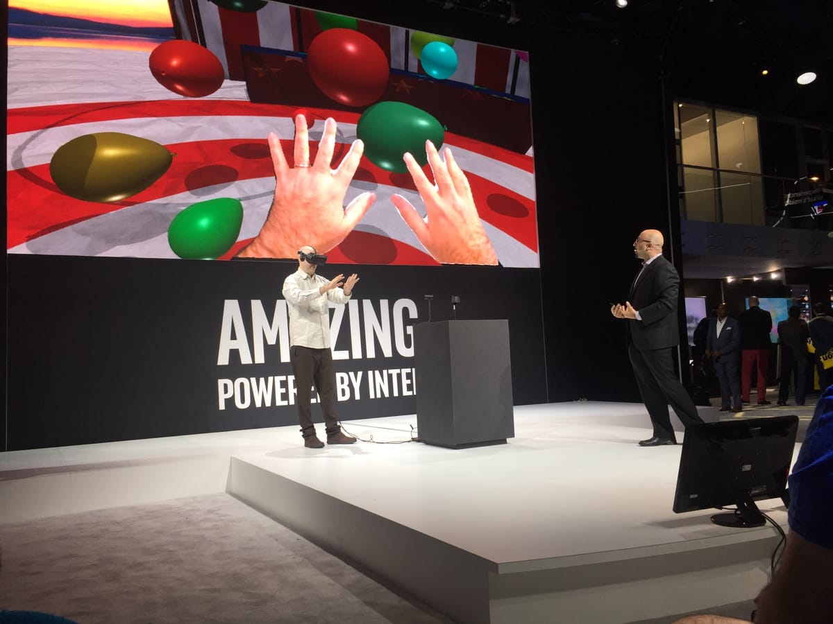 Intel’s ‘Merged Reality’ Demo Brings Actual Hands Into VR on Oculus Rift