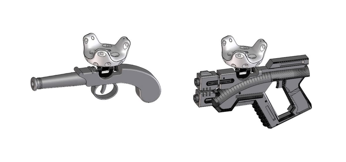 Vive Tracker Includes USB Add-on To Connect The Additional Accessory