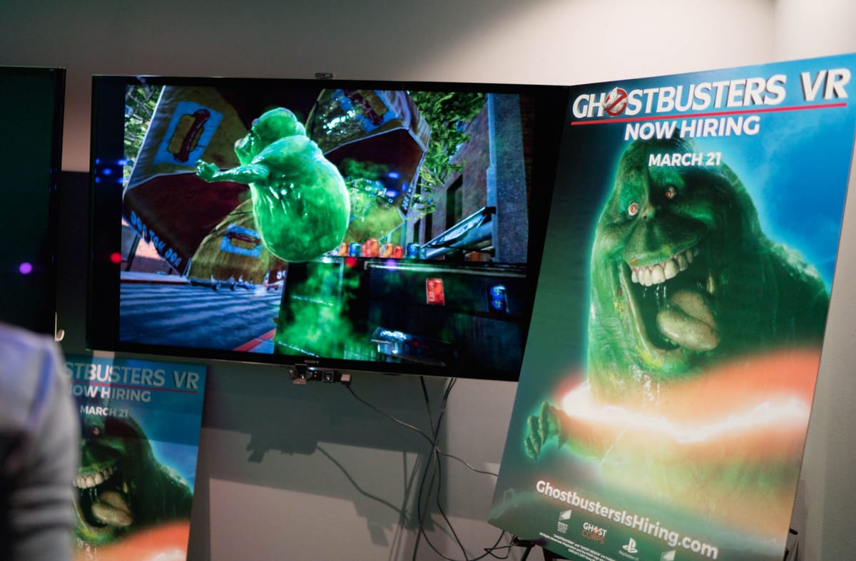 Ghostbusters VR - Now Hiring Answers the Call for Fun VR Experiences ...