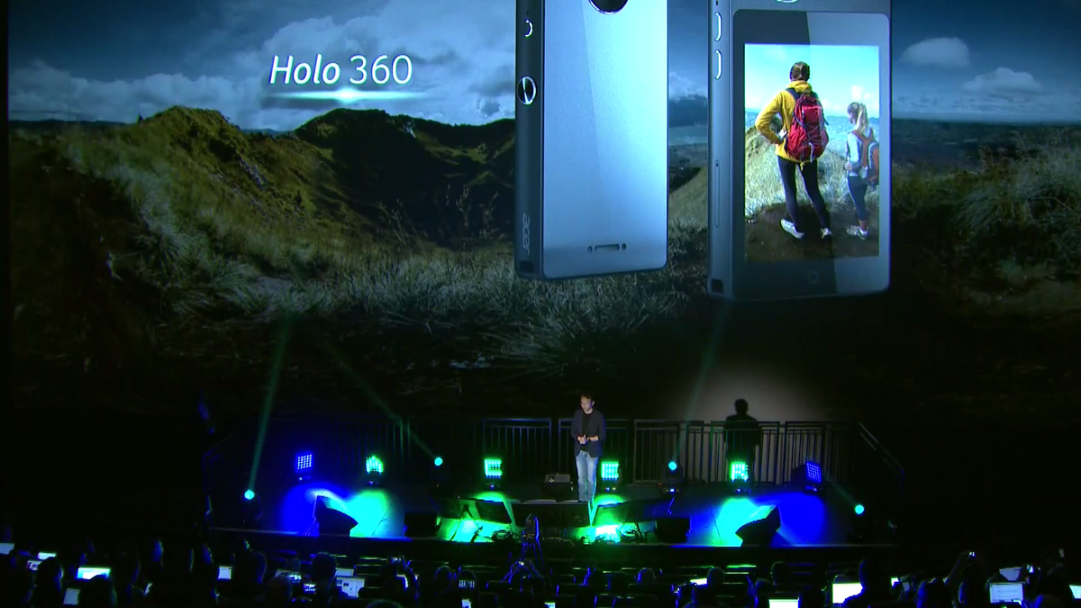 You Can Make A Phone Call With Acer's Holo 360 Camera