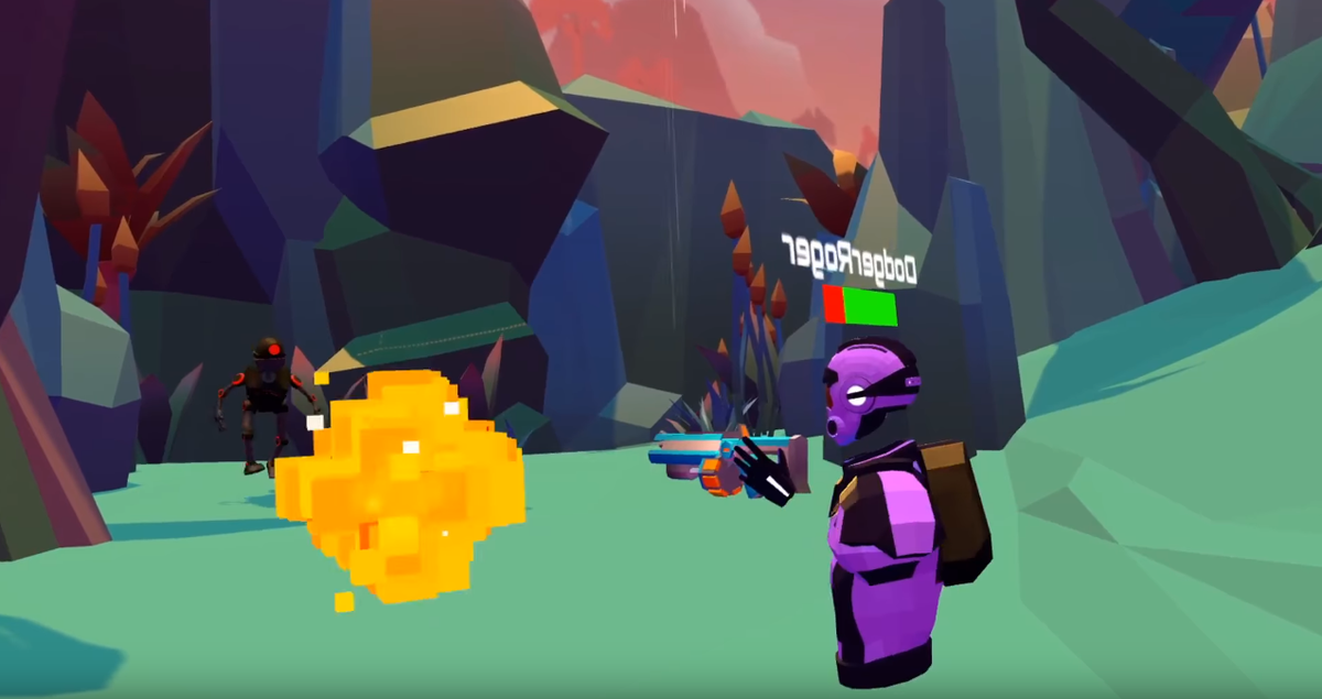 Update: Space Conquest Is An Upcoming Low-Poly Co-Op VR Wave Shooter