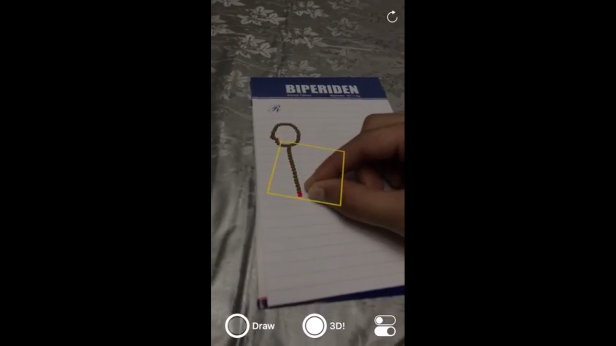 This ARKit App Allows For Digital Finger Painting
