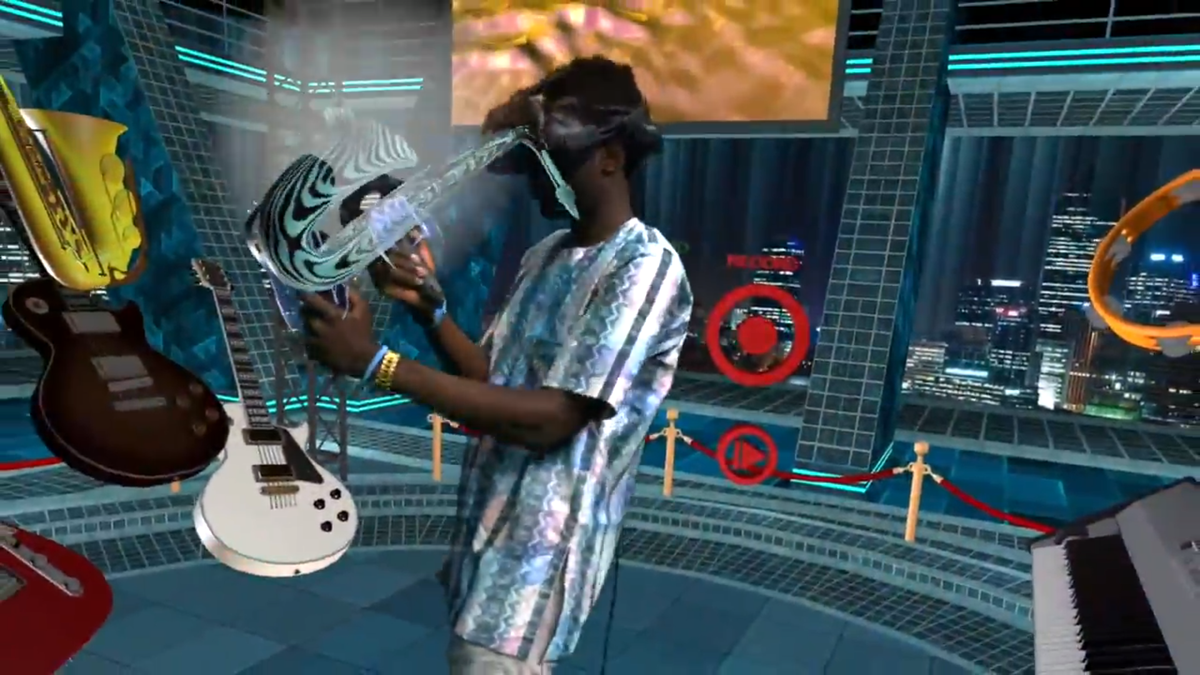 Jam Studio VR Is A Vive Studios App For Making Music