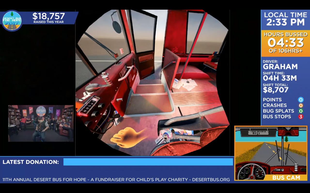 Desert Bus Returns in VR Today Developed By Borderlands Dev