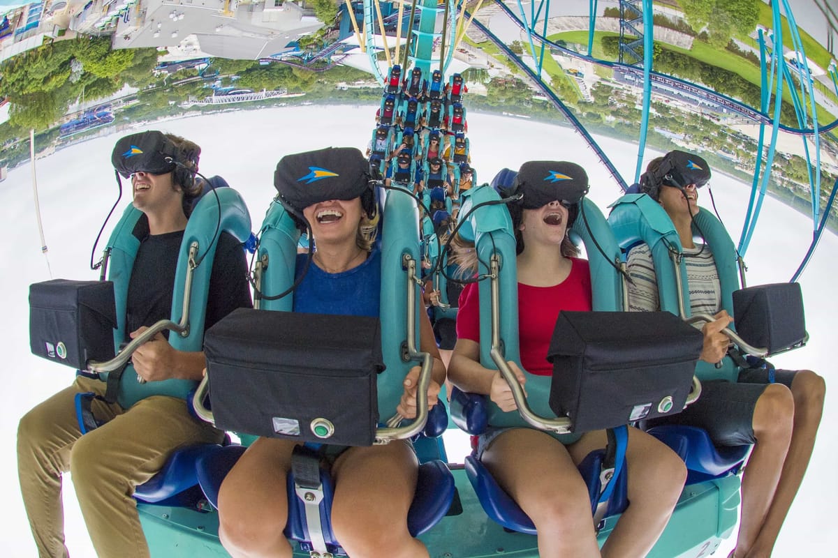 SeaWorld Ditches VR On Rollercoaster Due To Extended Wait Lines