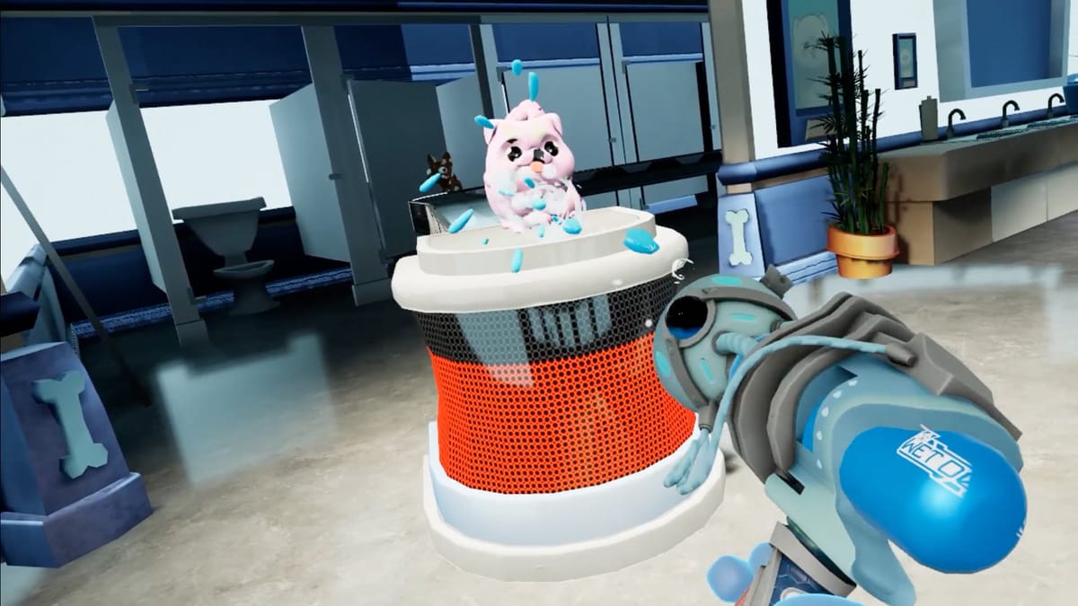 Wet Dog Corp Is Job Simulator Meets Pet Grooming
