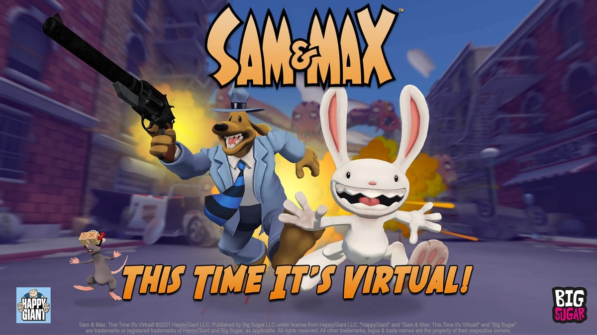 Sam & Max: This Time It's Virtual Review - Light On Interaction, Heavy ...