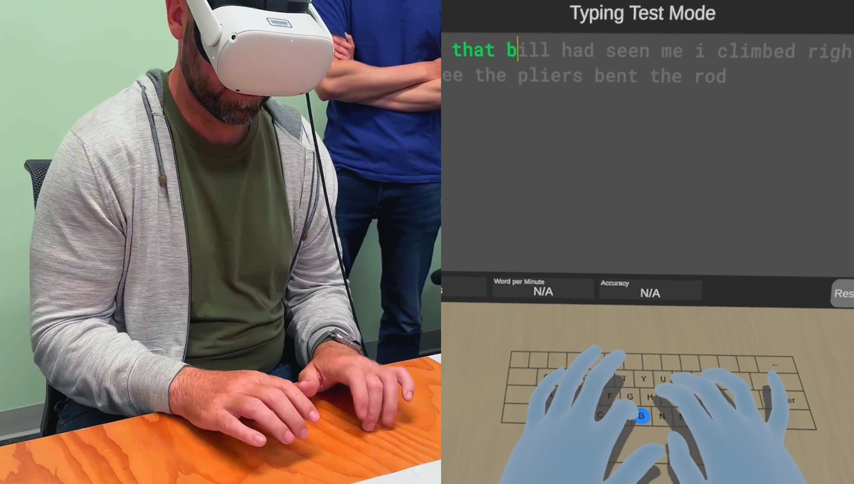 Meta Research Turns Any Surface Into A Virtual Keyboard