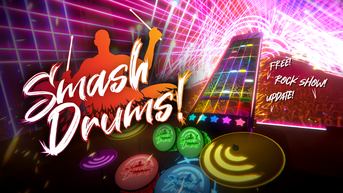 Smash Drums Announces a Brand New Environment Exclusively for Meta Quest
