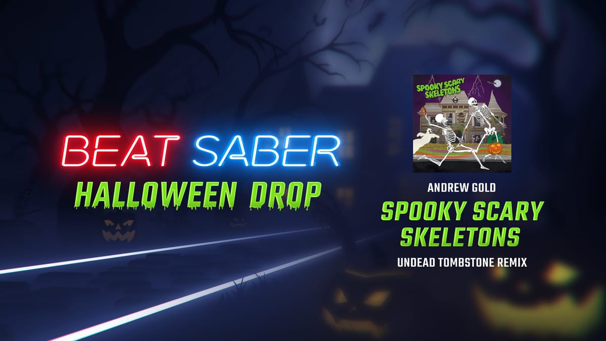 Beat Saber Prepares For Halloween With Spooky Scary Skeletons Shock Drop