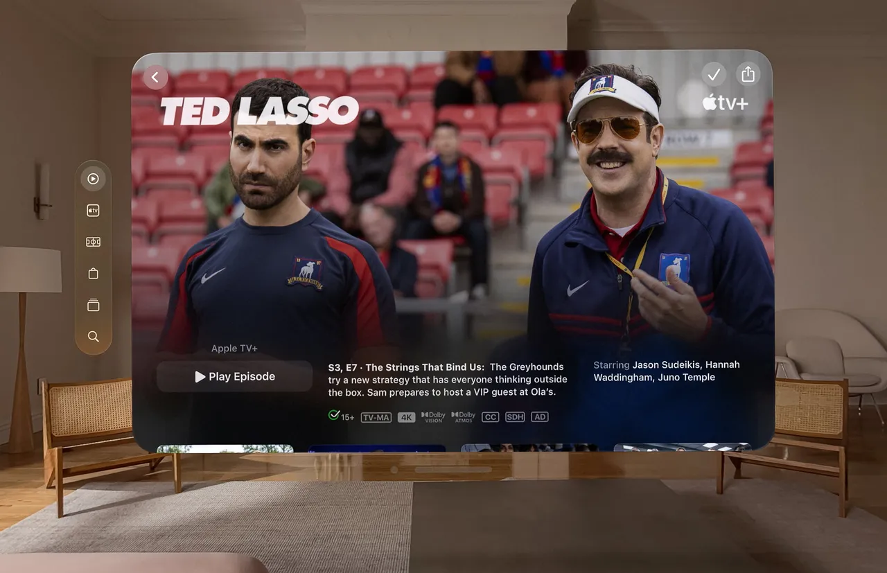 Tim Cook Watched Ted Lasso Season 3 In Apple Vision Pro