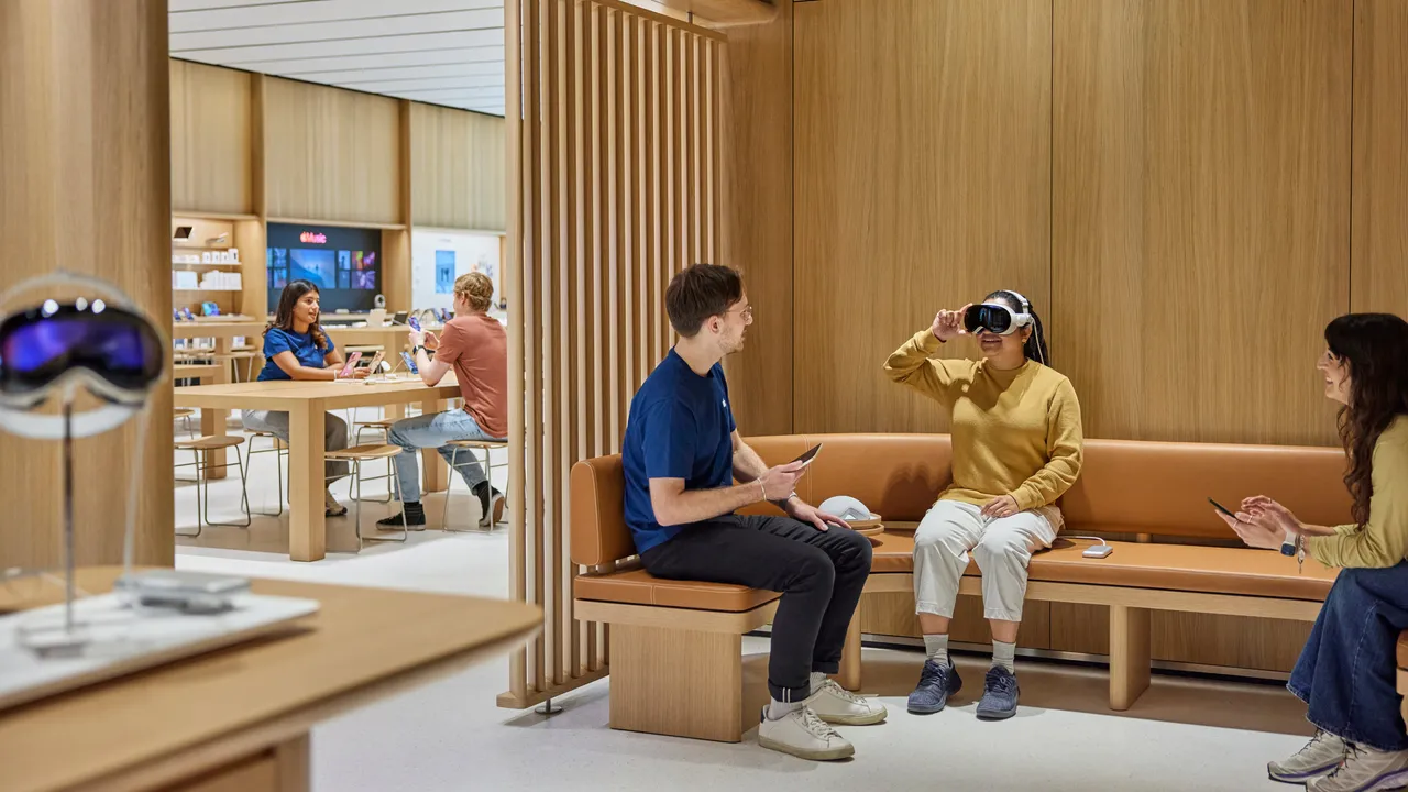 Apple's New Stores Have A Dedicated Vision Pro Side Room