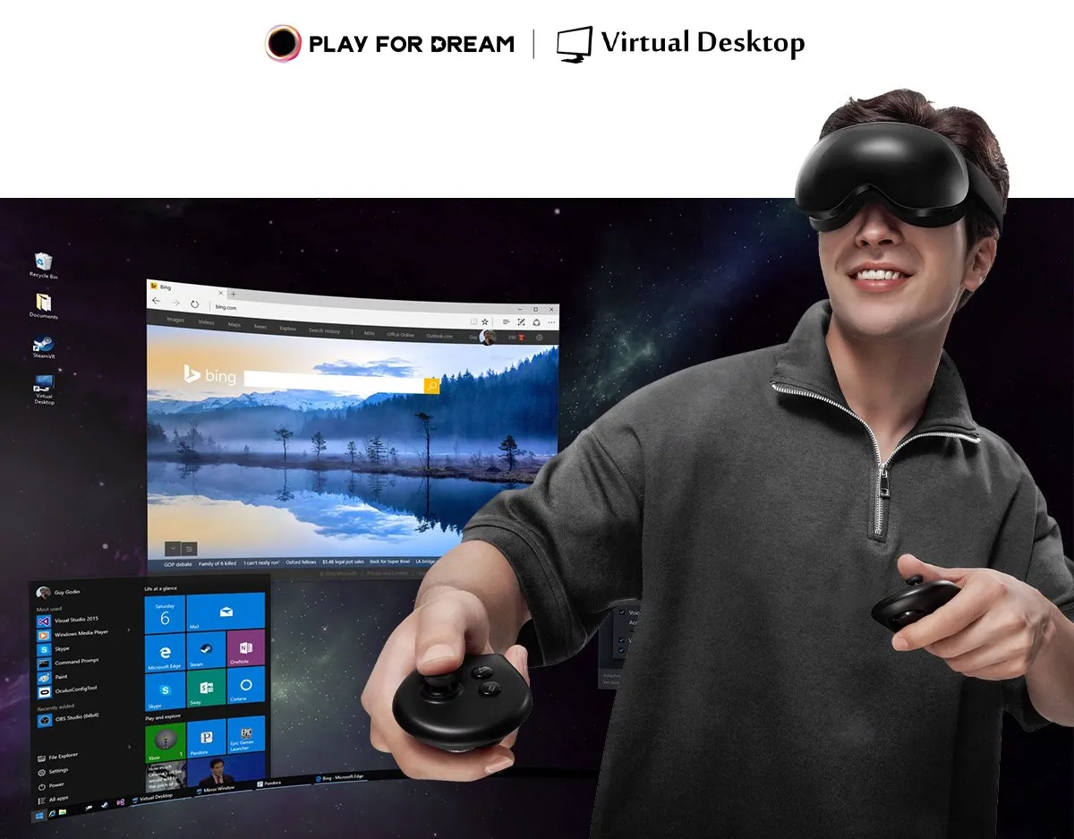Virtual Desktop Can Now Bypass SteamVR To Boost Performance