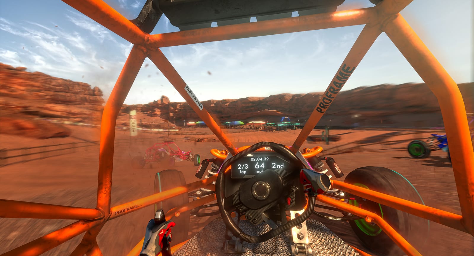 EXOcars Promises Physics-Based Offroad PC VR Racing Next Month