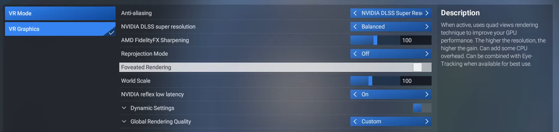 Microsoft Flight Simulator 2024 Getting VR Foveated Rendering