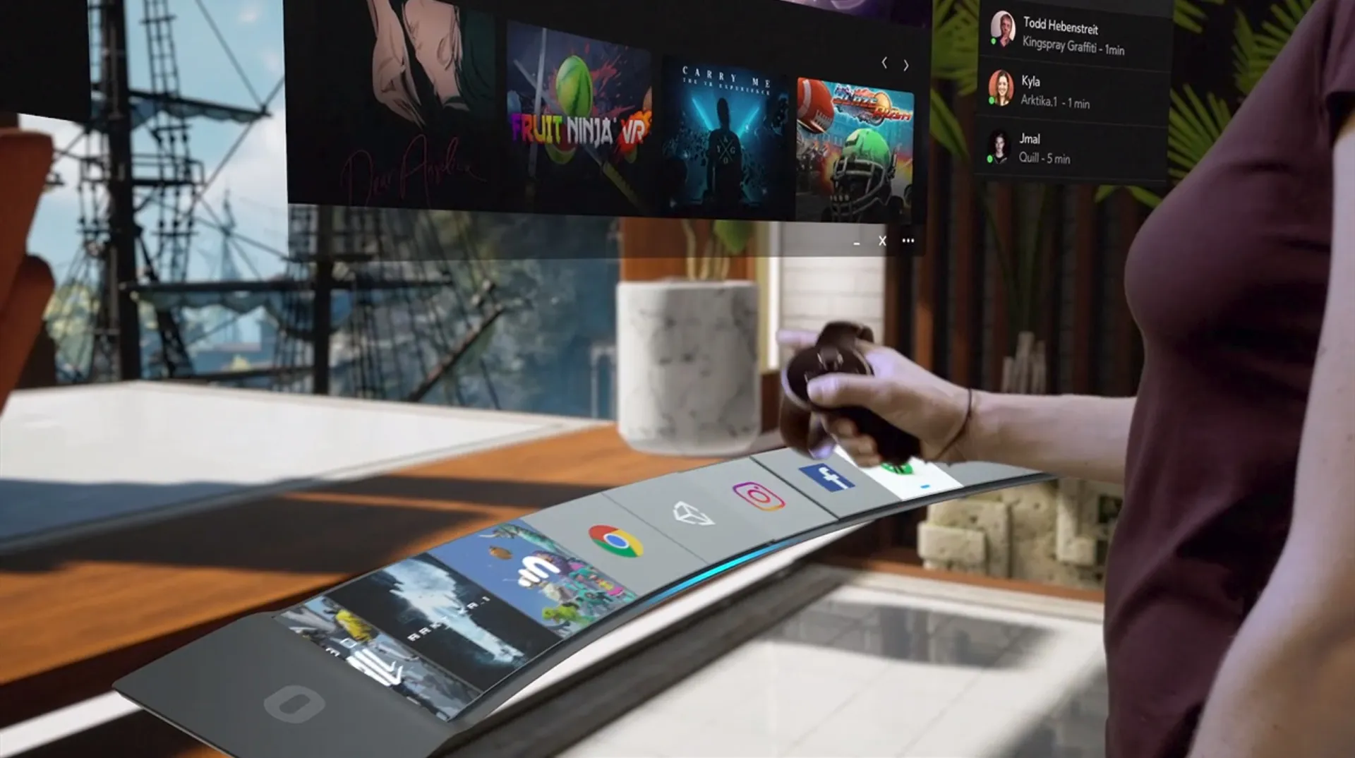 Oculus Dash Update Makes Pinning Windows In VR Easier Than Ever