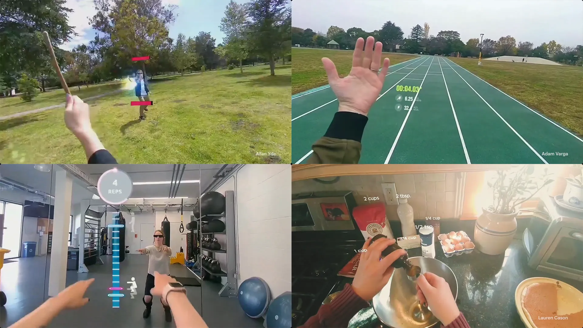 Watch: What Developers Are Making With Snapchat's AR Glasses