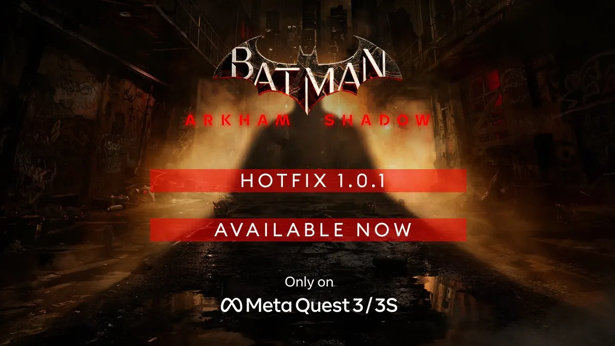 Batman: Arkham Shadow First Patch Brings Dozens Of Fixes