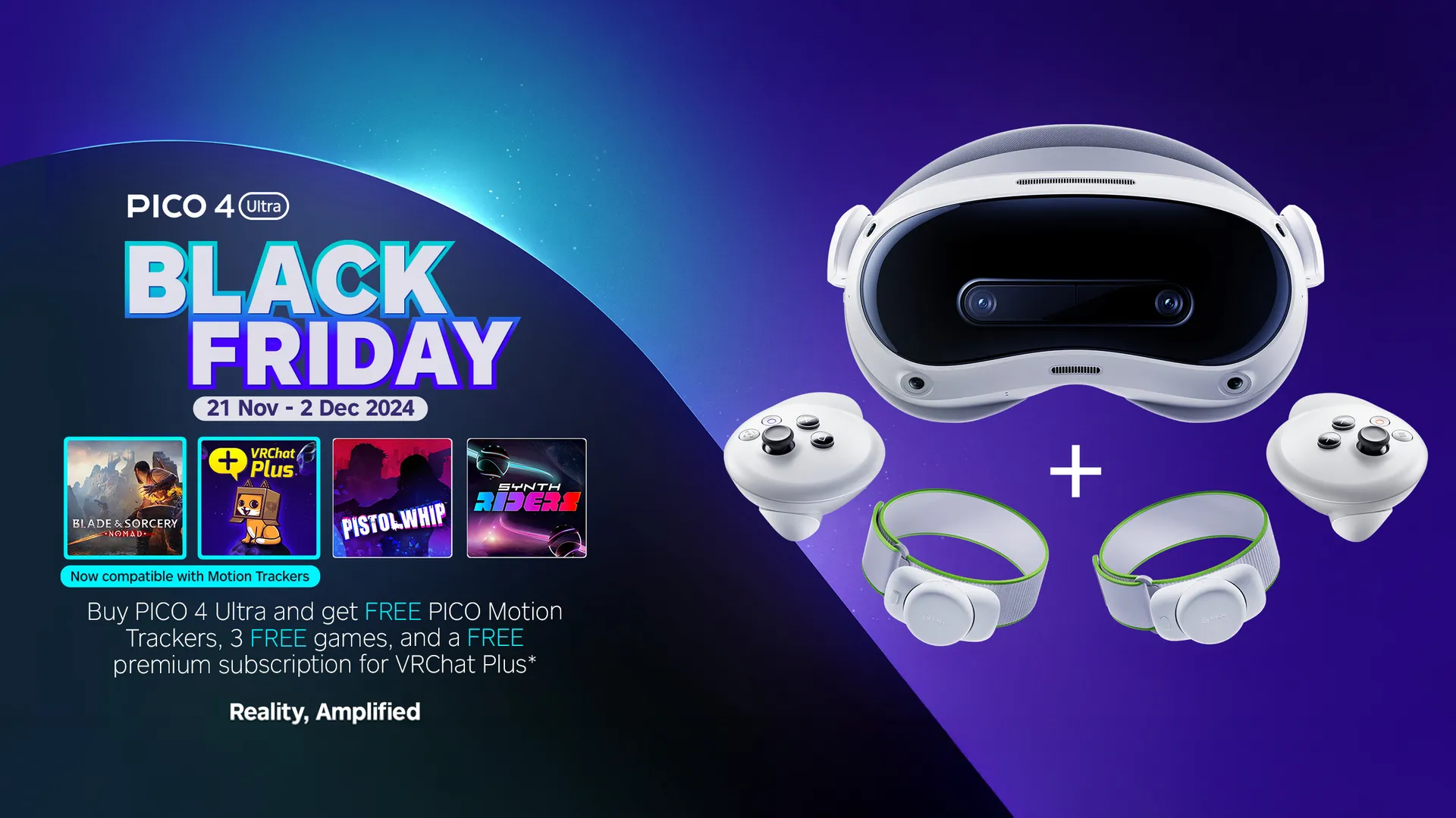 Pico 4 Ultra Comes With Motion Trackers & 3 Games For Black Friday