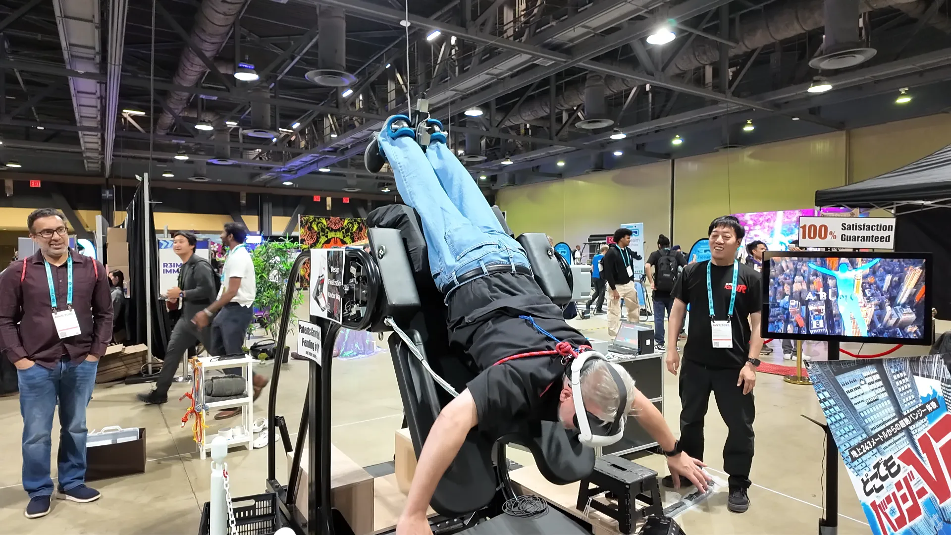 VR Bungee Jumping Simulation Tips You Over In Real Life