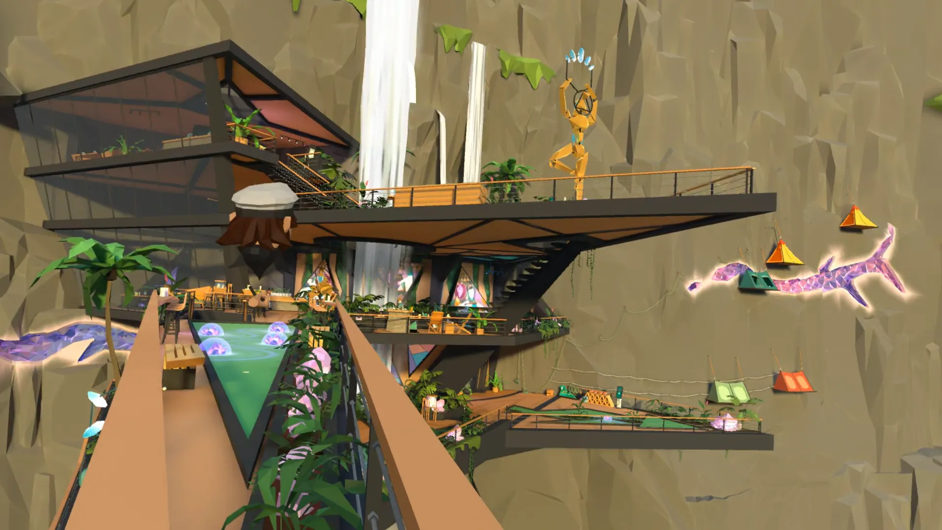 Walkabout Mini Golf's Crystal Lair Is Infused With An Evil Energy