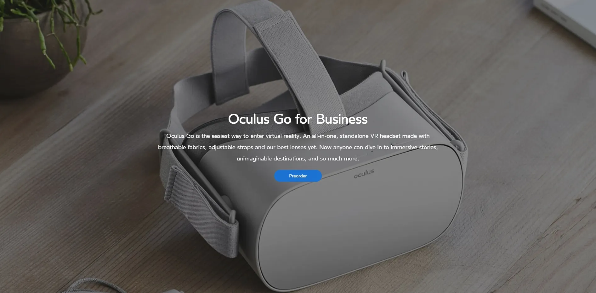 Oculus Introduces $299 Go for Business Bundle