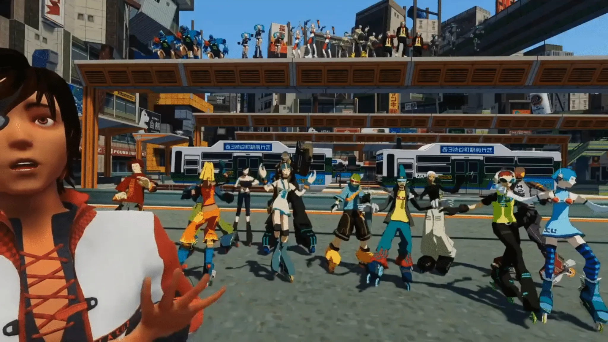 Incredible Jet Set Radio VRChat World Lets You Grind And Wall-Run