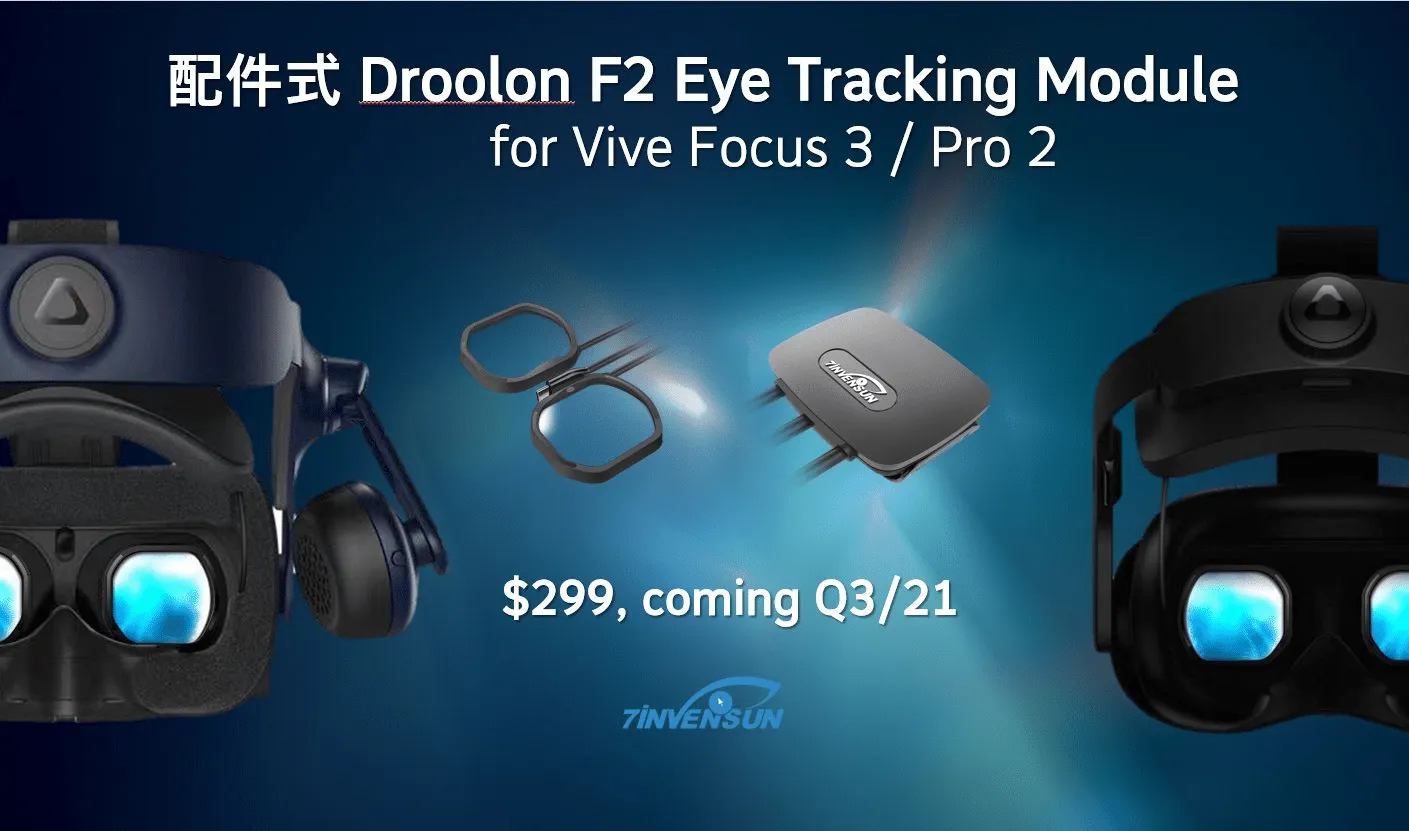 Vive Pro 2, Focus 3 Getting Eye-Tracking Add-On, Focus Getting Hand ...