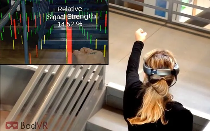 SeeSignal Vizualizes Wi-Fi Weak Spots In Mixed Reality