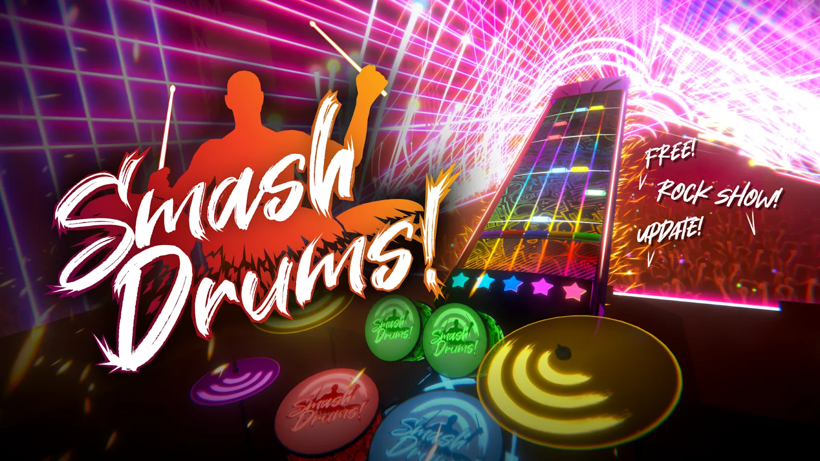 Smash Drums Announces a Brand New Environment Exclusively for Meta Quest