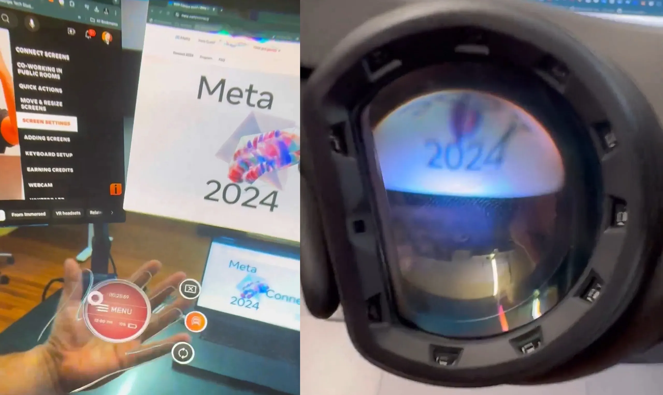 Immersed Shows Visor Passthrough & Hand Tracking Working