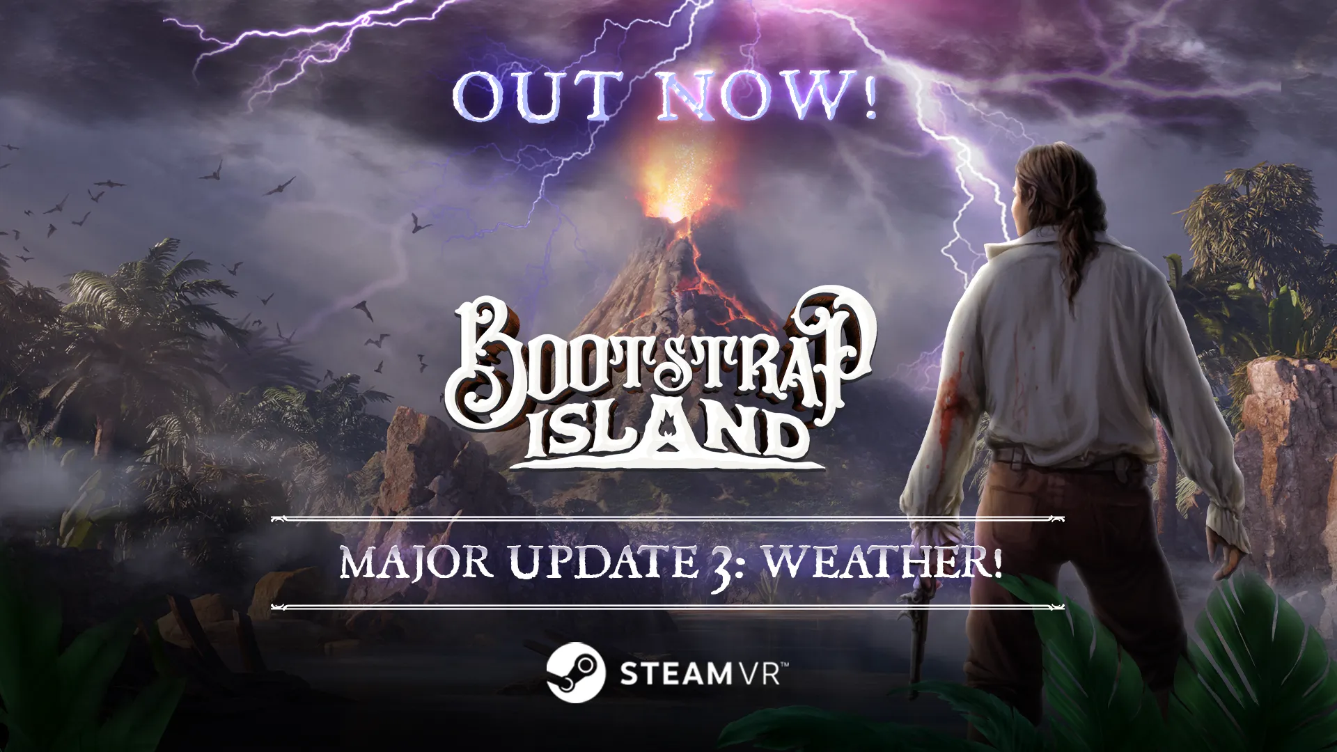 PC VR Survival Game Bootstrap Island Adds Weather And Warthogs In Major ...