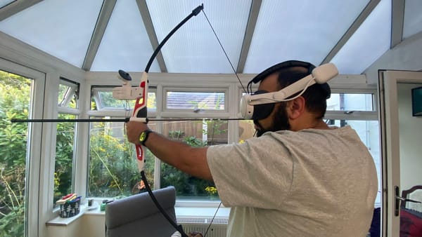 Here's How Tiny Archers VR Plays With An Artemis Smart Bow