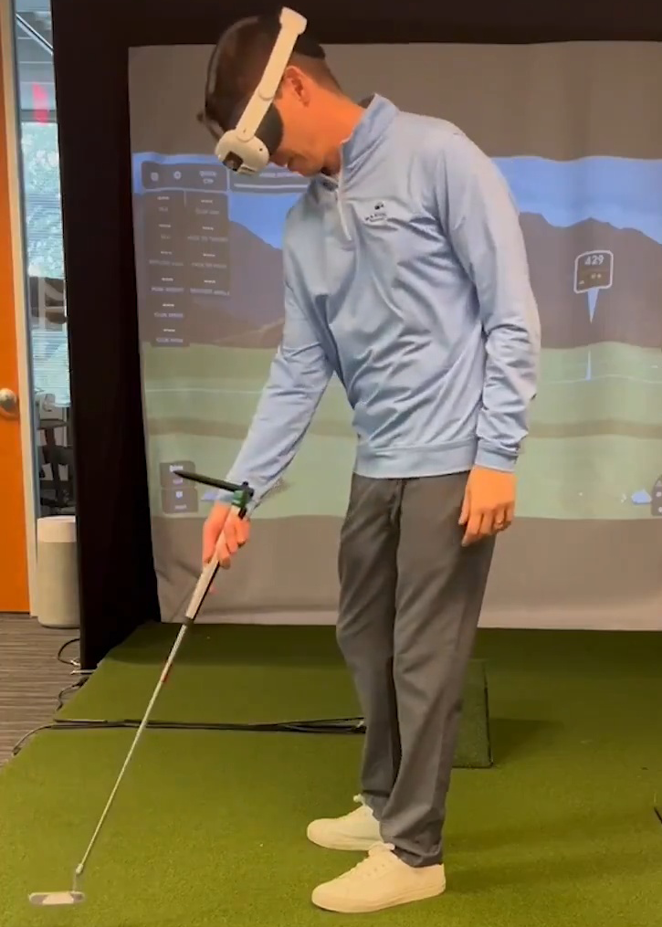 GOLF+ Tests Tracking Your Real Putter Using Logitech's Tracked Stylus